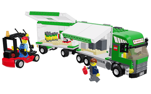 Lego City Cargo Truck 7733 Lego 7733 Truck & Forklift Lego City Set