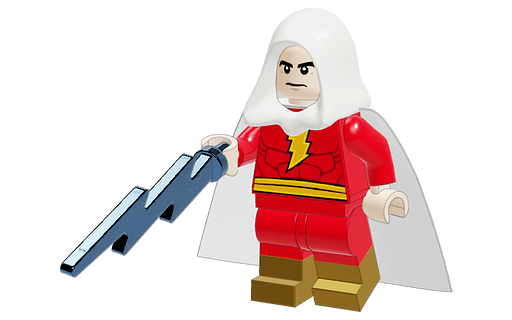 Lego Shazam Decals