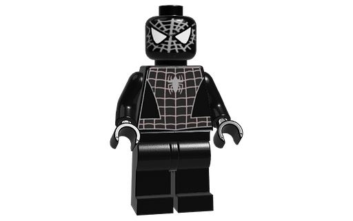 Lego spiderman 3 black suit store