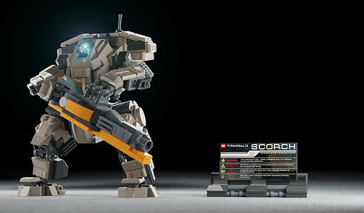 Lego Titanfall Guns
